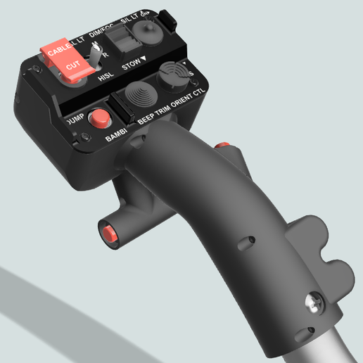 Download STL file Helicopter collective grip • 3D printable model ・ Cults