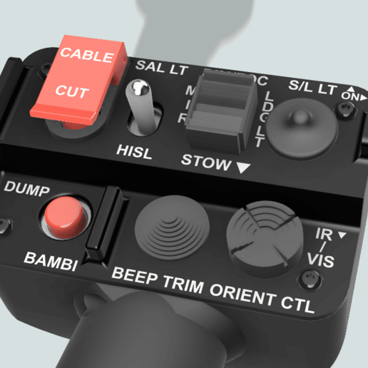 Download STL file Helicopter collective grip • 3D printable model ・ Cults