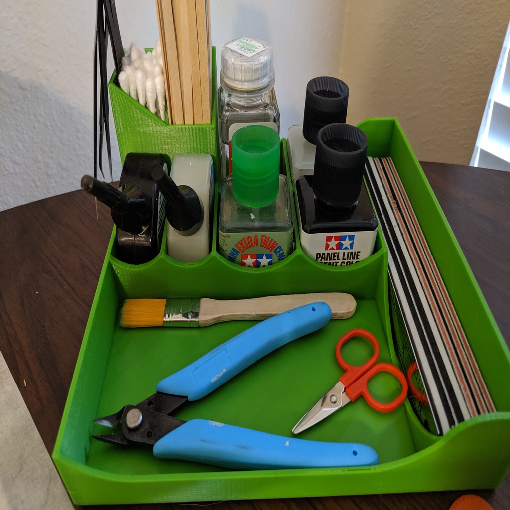 Free 3D file Hobby Tray・3D printer design to download・Cults