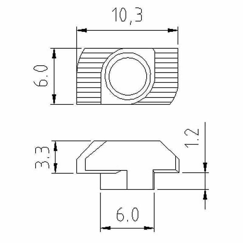 Free STL file T nut 4mm・Design to download and 3D print・Cults