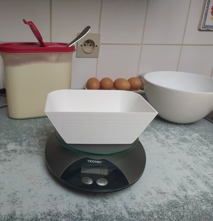 Fichier STL Plateau pour balance / Scale tray・Plan à imprimer en 3D à ...