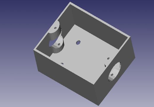 Fichier STL Boîtier électrique externe + connecteur avec écrou 20mm ...
