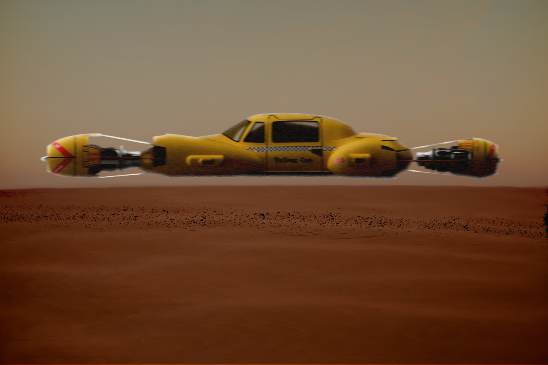 Download STL file Space-Taxi • 3D printable model ・ Cults