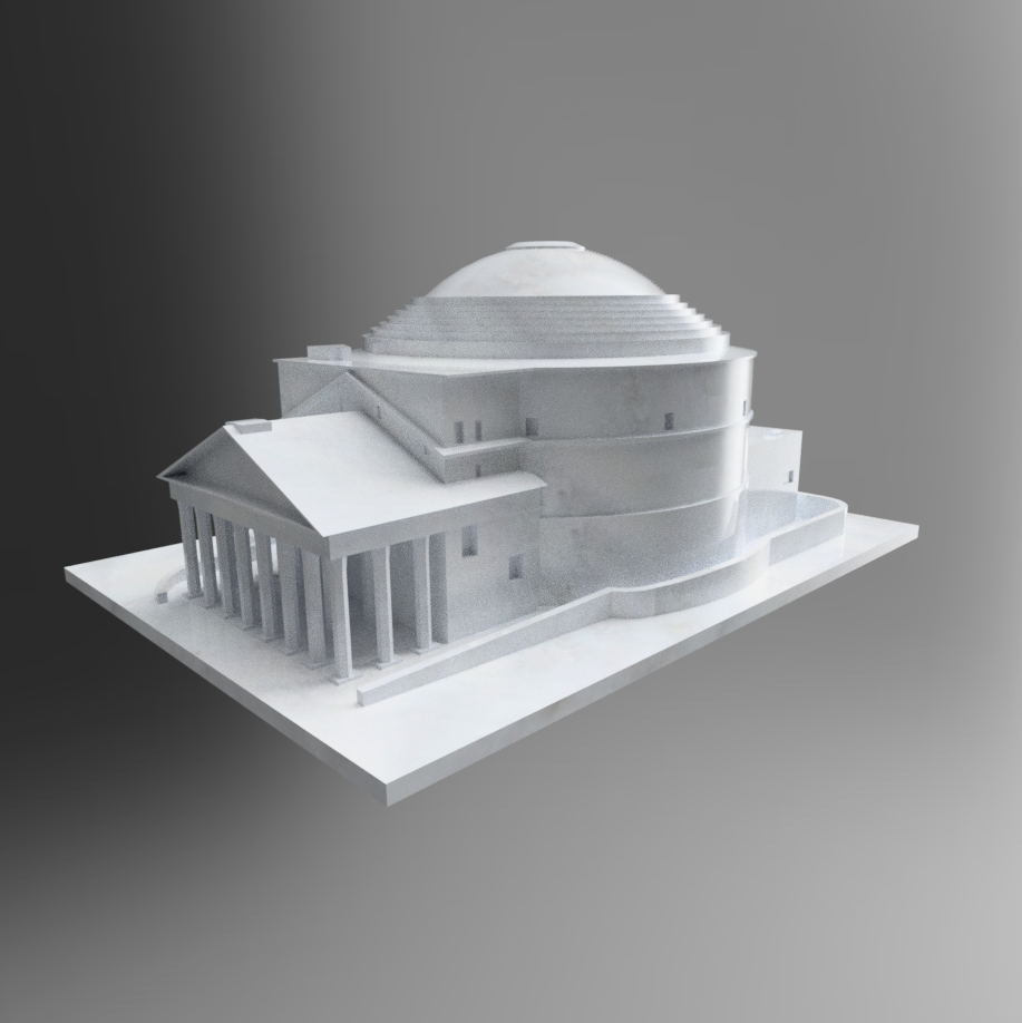 Archivo STL Panteón/Roma 🏛️・Modelo para descargar y imprimir en 3D・Cults