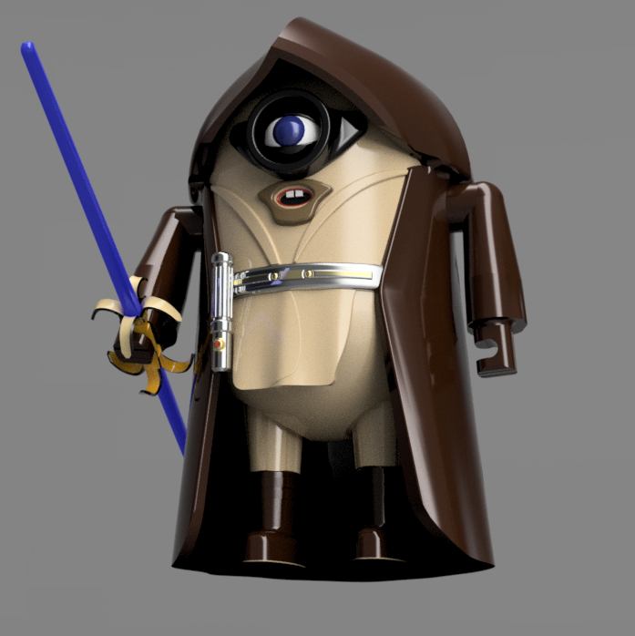 Descargar archivo STL Mini_Jedi • Plan para la impresión en 3D ・ Cults
