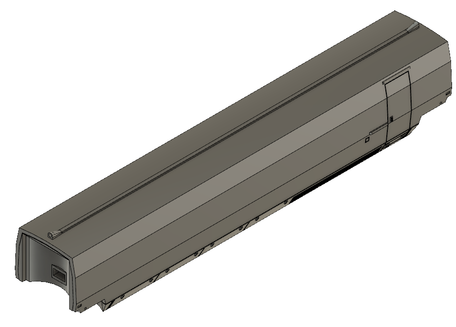 Fichier STL TGV - Cargo・Plan imprimable en 3D à télécharger・Cults