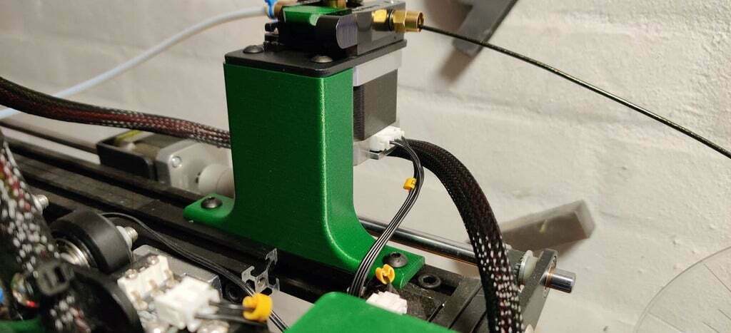 Free STL file Ender 5 Top Extruder Mount And Top Side Spool Holder Kit ...