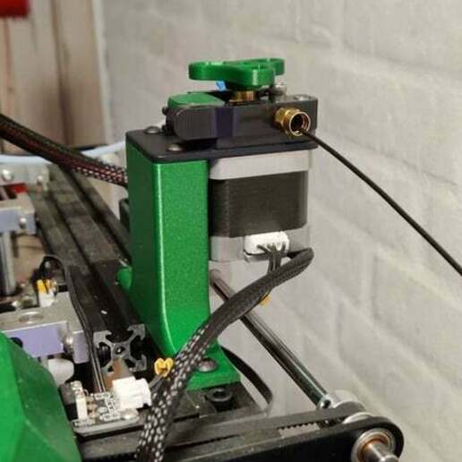 Download free STL file Ender 5 Top Extruder Mount And Top Side Spool ...