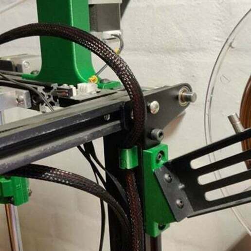 Download free STL file Ender 5 Top Extruder Mount And Top Side Spool ...