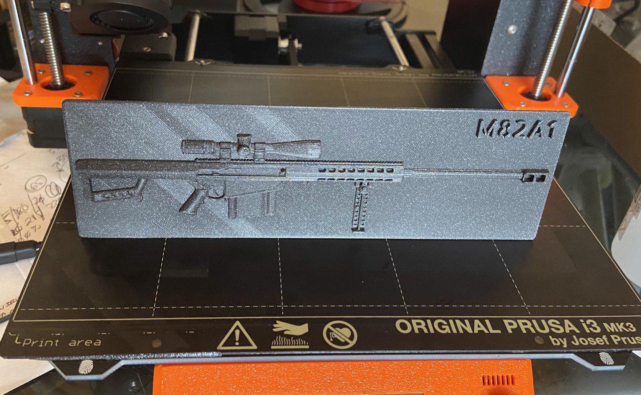 STL file Barrett M81A1・Model to download and 3D print・Cults