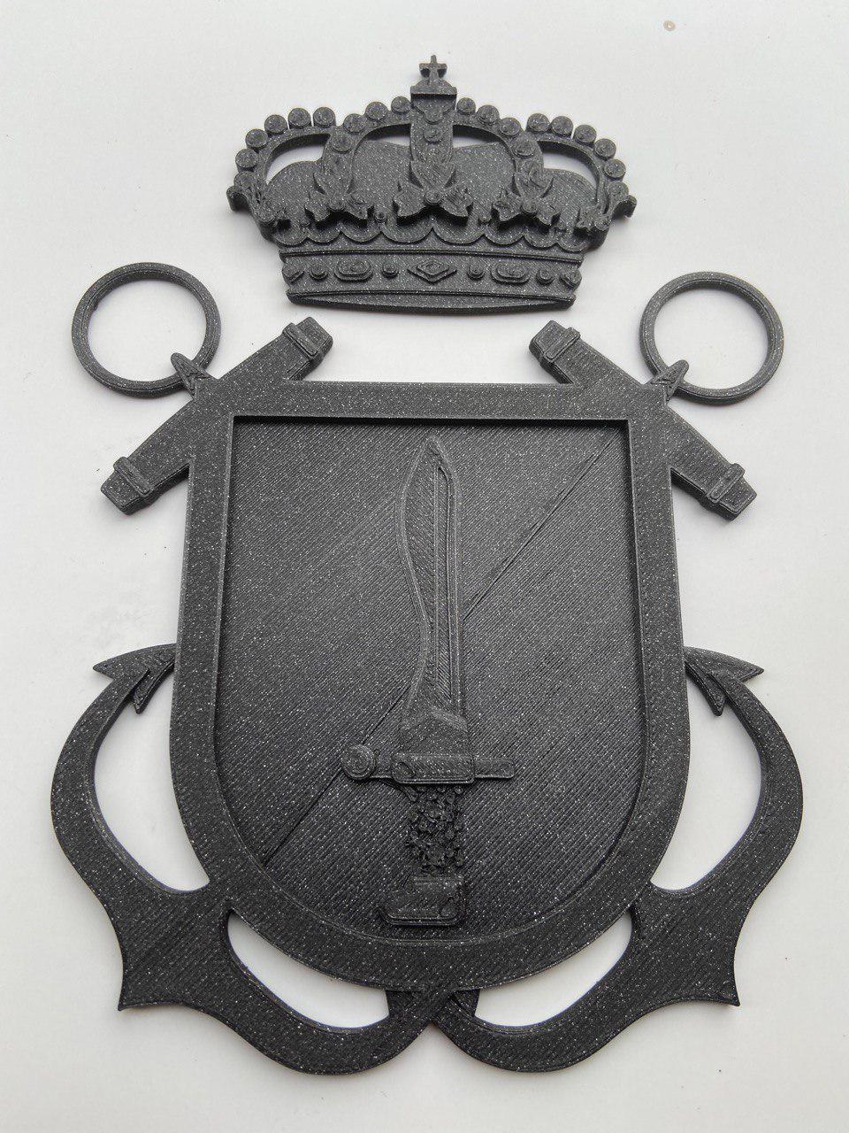 Archivo STL ESCUDO FGNE・Modelo de impresora 3D para descargar・Cults