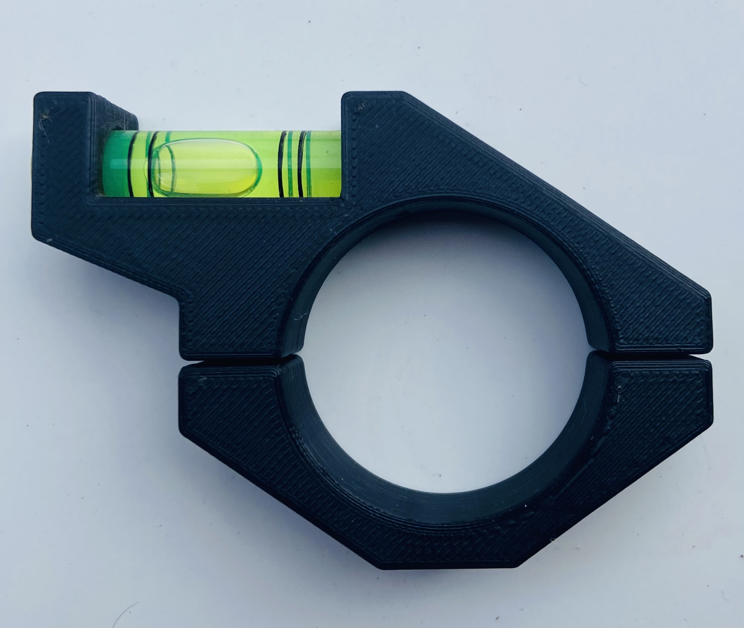 STL file BUBBLE LEVEL FOR VISORS 30MM (BUBBLE LEVEL FOR VISORS RINGS) 🎚️・3D printer model to ...