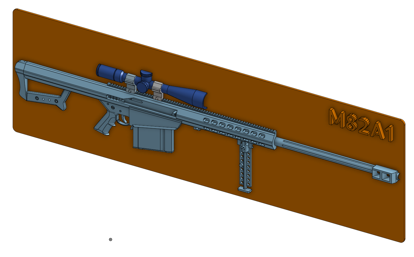 STL file Barrett M81A1・Model to download and 3D print・Cults