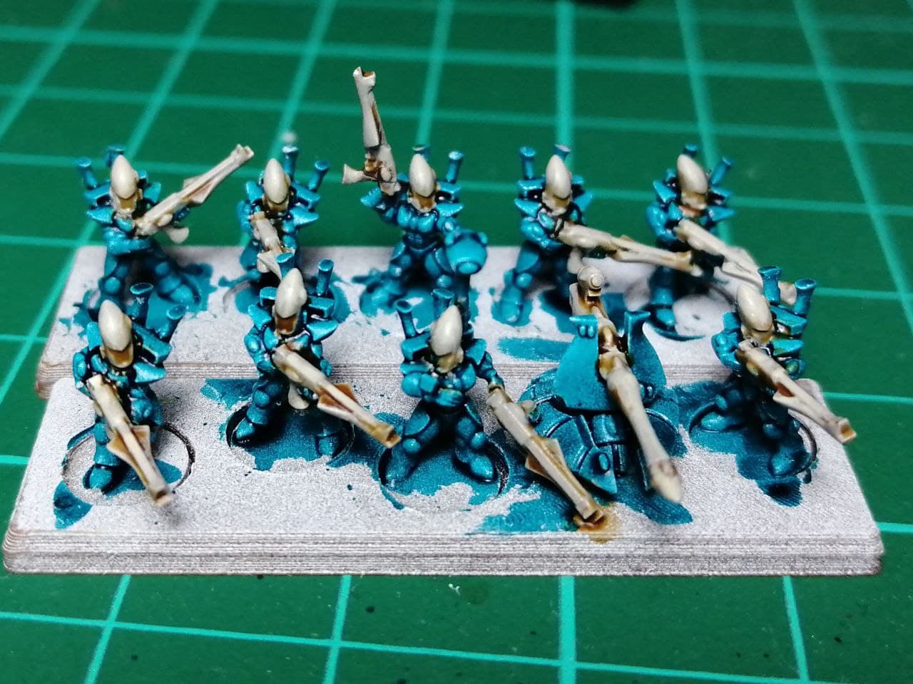 3D printer Tiny Space Elves - Basic Infantry • made with Elegoo Mars 2 ...