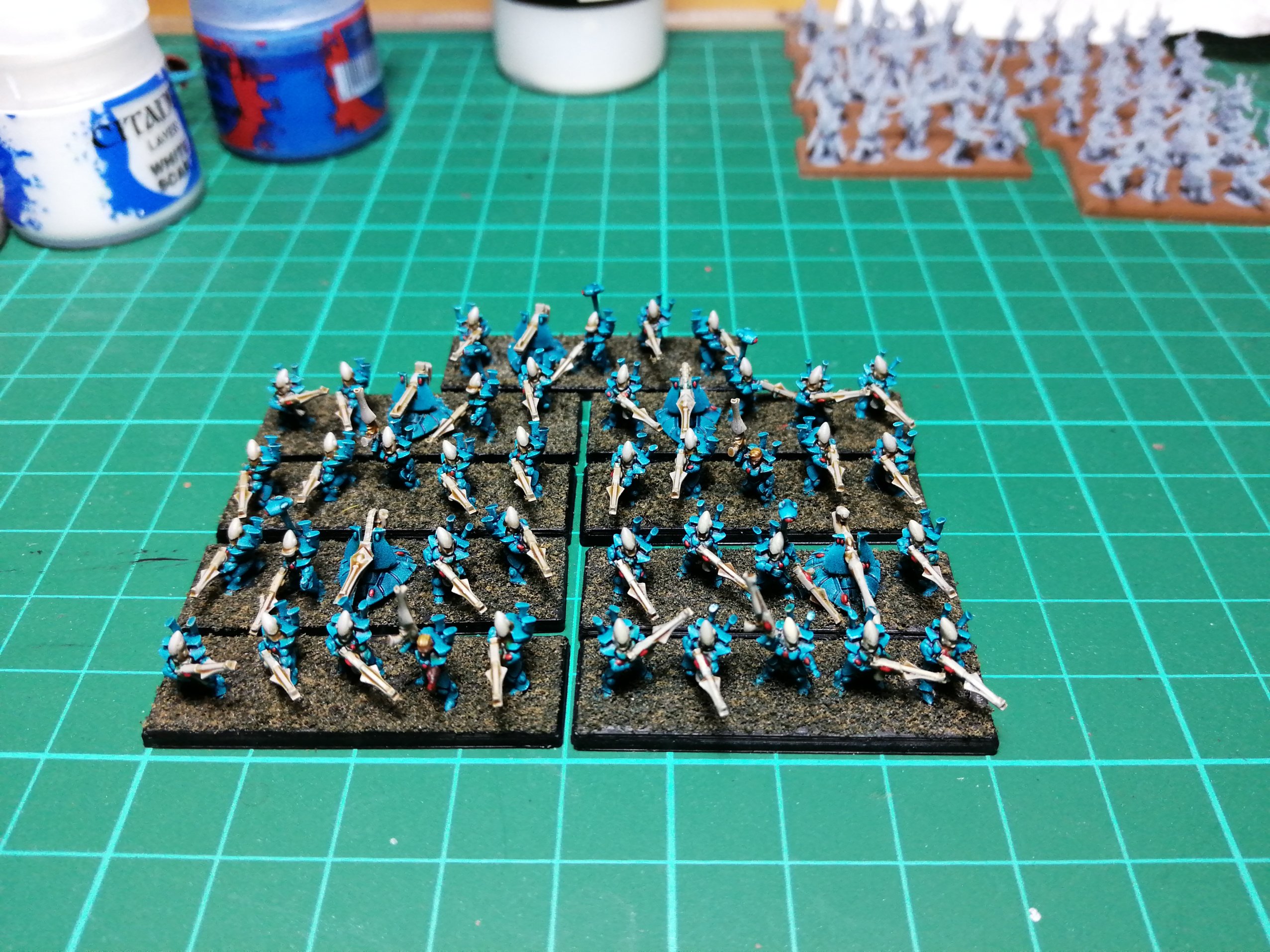 3D printer Tiny Space Elves - Basic Infantry • made with Elegoo Mars 2 ...