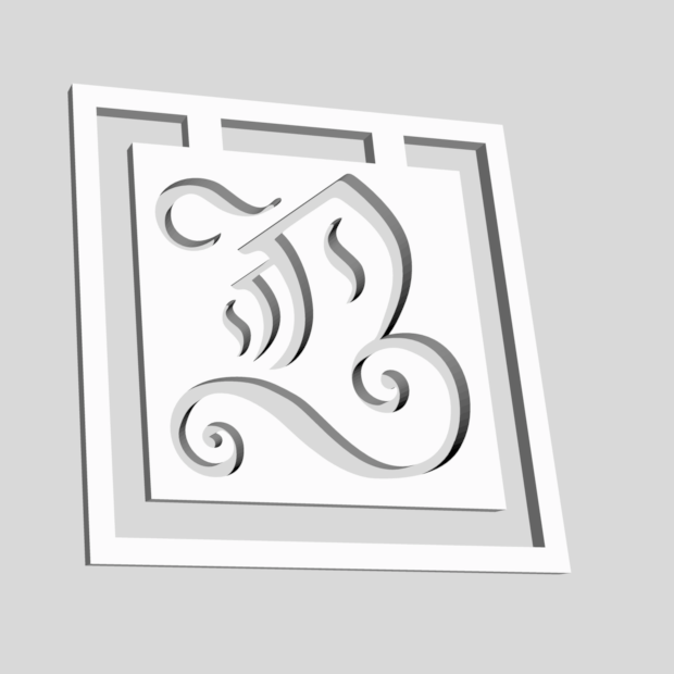 STL file Alphabet Monogram Bookmarks Capital Letter B 🔖・3D print design ...