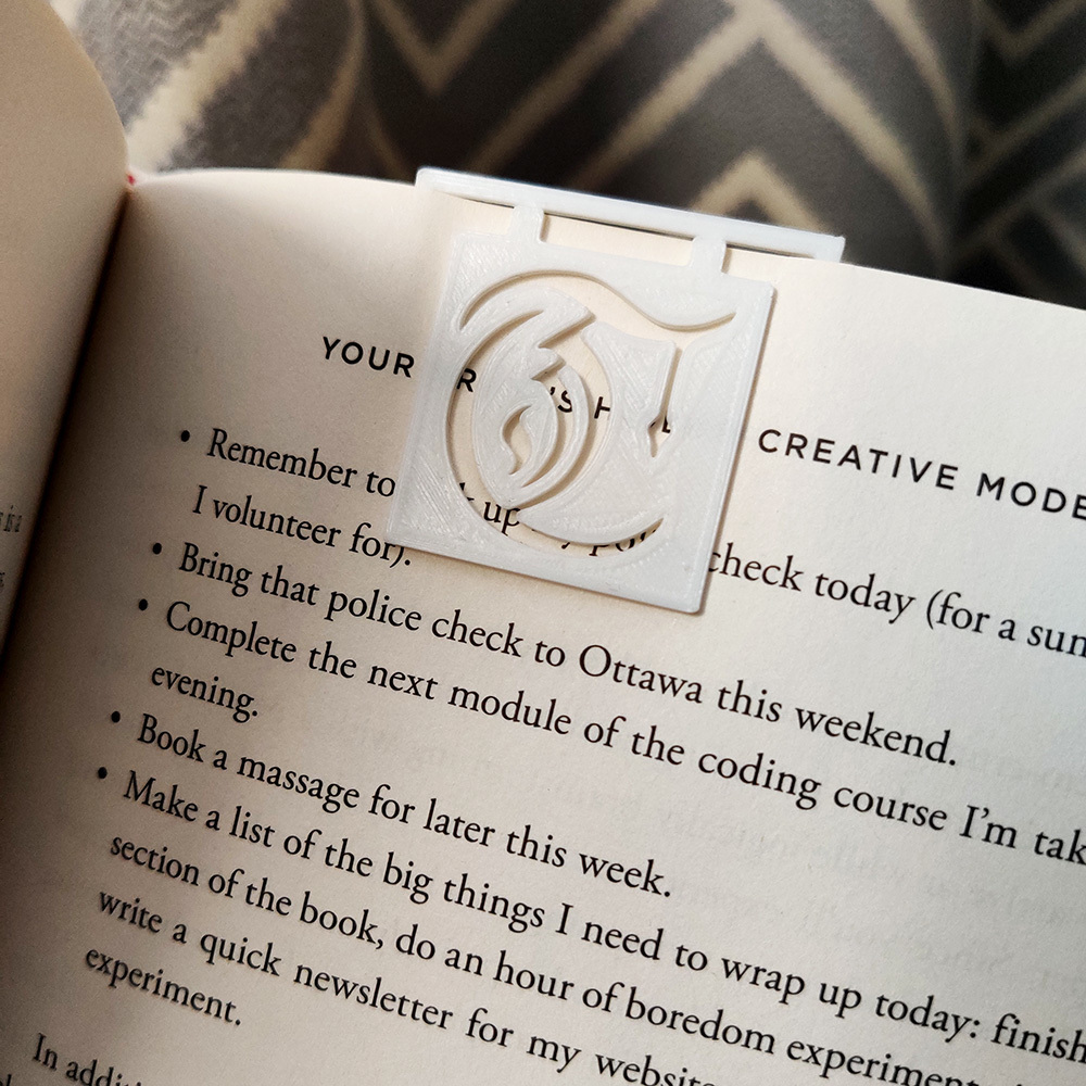 Файл STL Alphabet Monogram Bookmarks Letter R・Шаблон для 3D-печати для ...