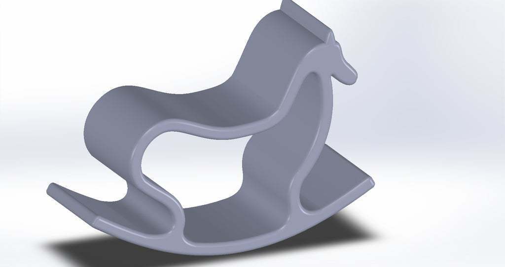 Free STL file Horse To Rock・3D printer model to download・Cults