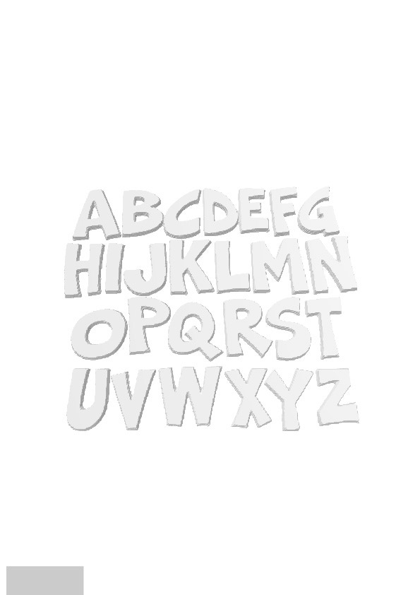 Free STL file Letters and numbers・3D printable model to download・Cults