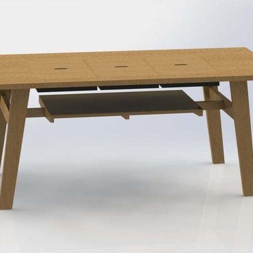 Download free STL file Table with cooking • 3D printing model ・ Cults