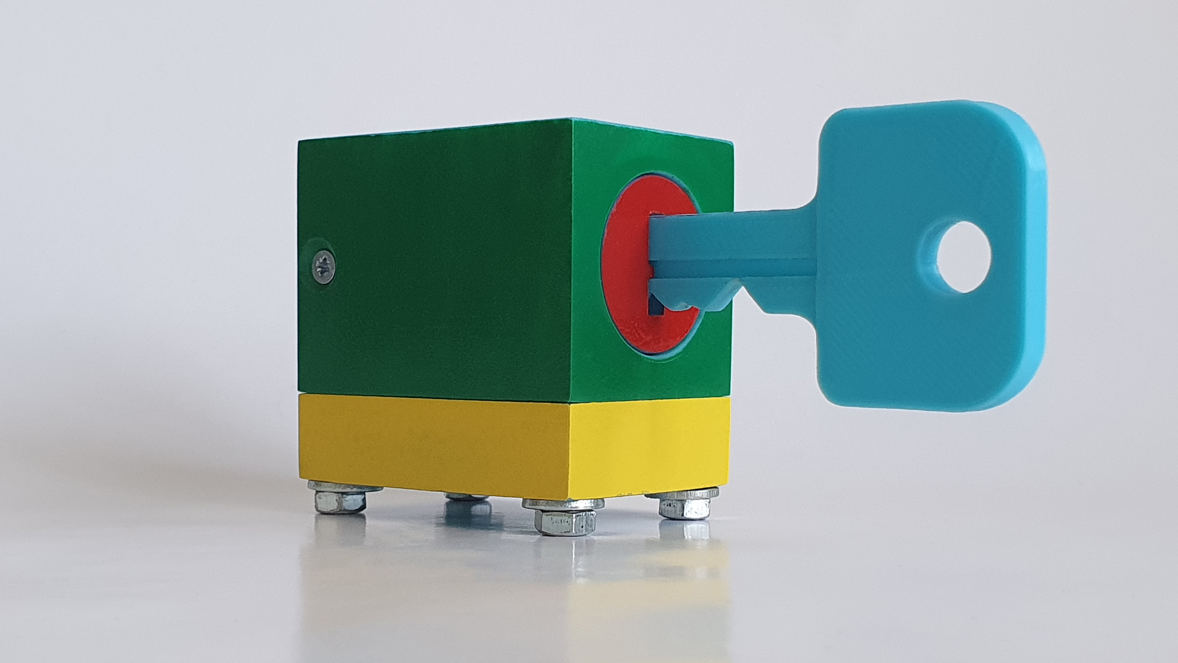 Download free STL file Lock cylinder, door lock • 3D printing template ...