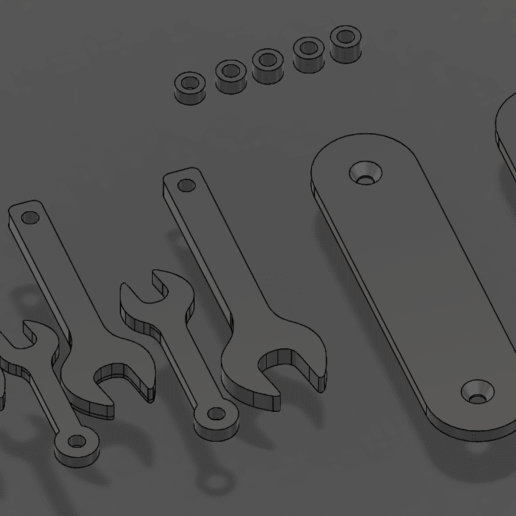 Download free STL file 3D printed wrench multi tool. • Object to 3D ...