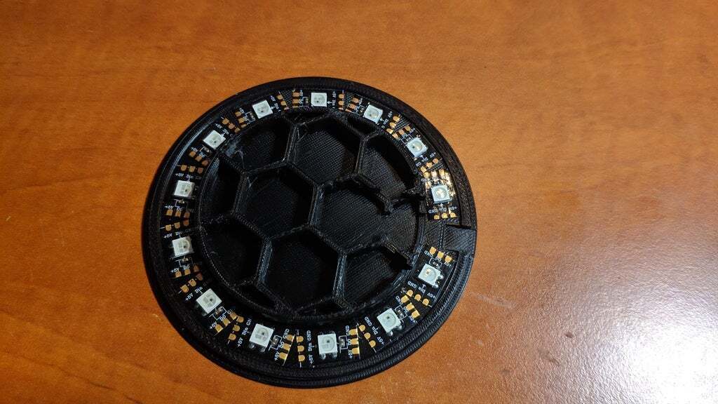 Free STL file RGB LED Coaster・3D printer design to download・Cults
