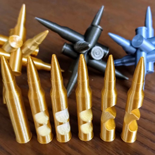 Download STL file Bullets Puzzle - Puzzle balls • 3D print template ・ Cults