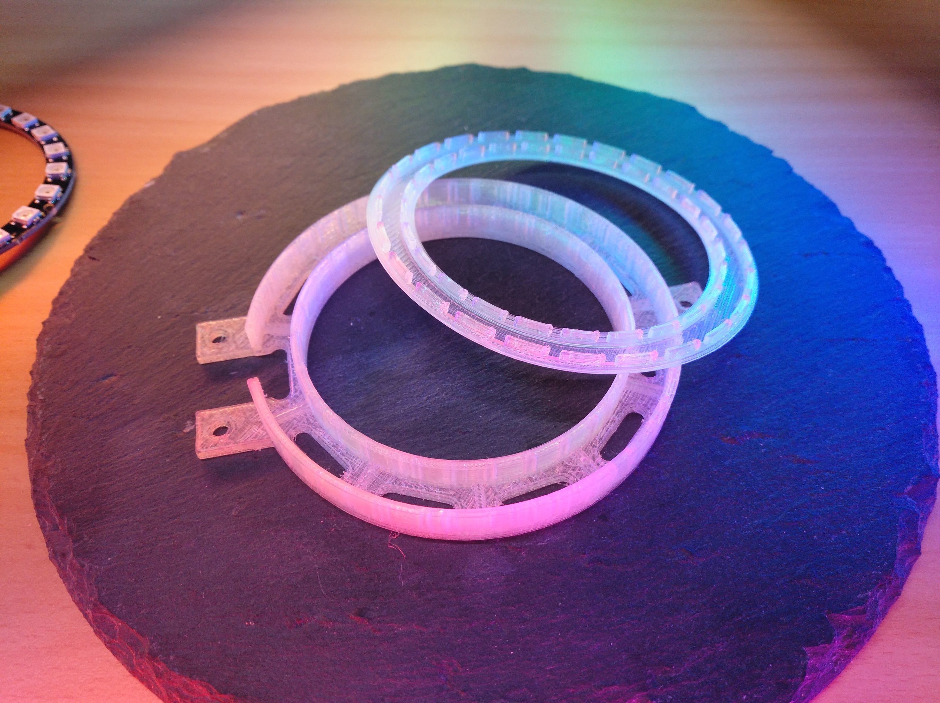 Free STL file Neopixel Ring Enclosure・3D printing template to download ...