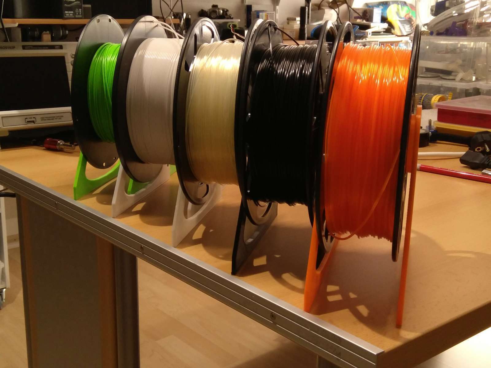 Free STL file Filament Spool Holder・3D printer model to download・Cults