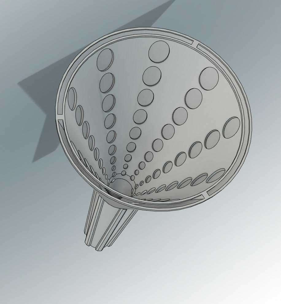STL file Paper filter funnel for filtering IPA - STL download・3D print ...