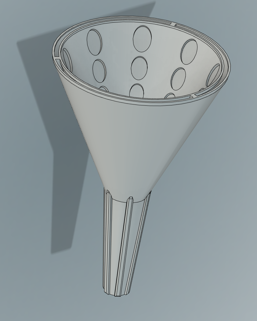 STL file Paper filter funnel for filtering IPA - STL download・3D print ...