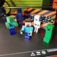 Download free STL file Minecraft figures set - Multi Color • Design to ...