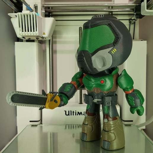Download free 3D printing templates DooM Guy - Collectable Figure (DooM ...