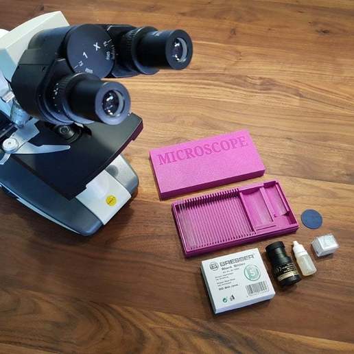 Download free STL file Microscope Slides Box • 3D printing object ・ Cults