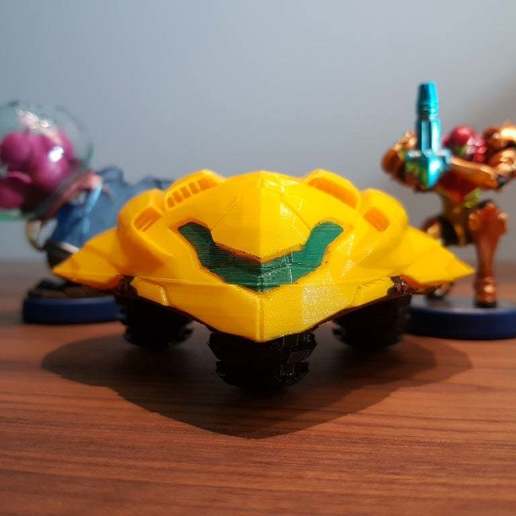 Download free 3D printing templates Samus Gunship (Metroid) ・ Cults