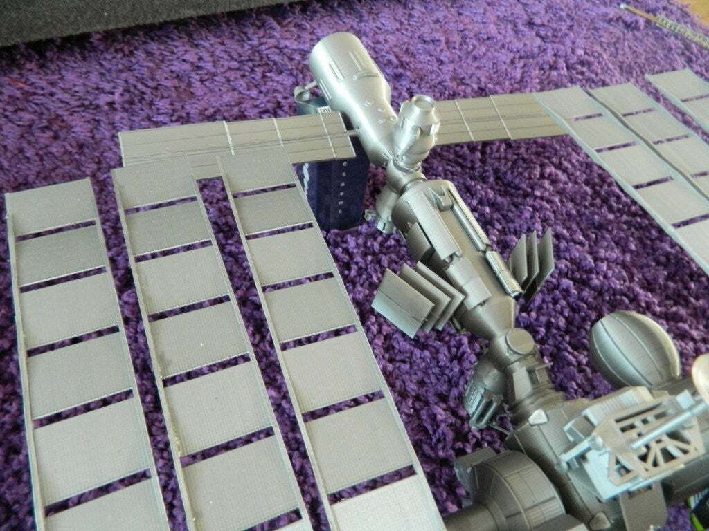 International Space Station Paper Model