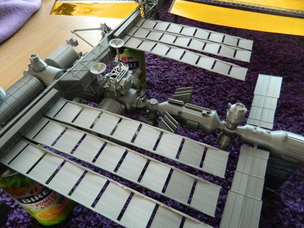 Free STL file ISS International Space Station 🛰・3D printing model to ...