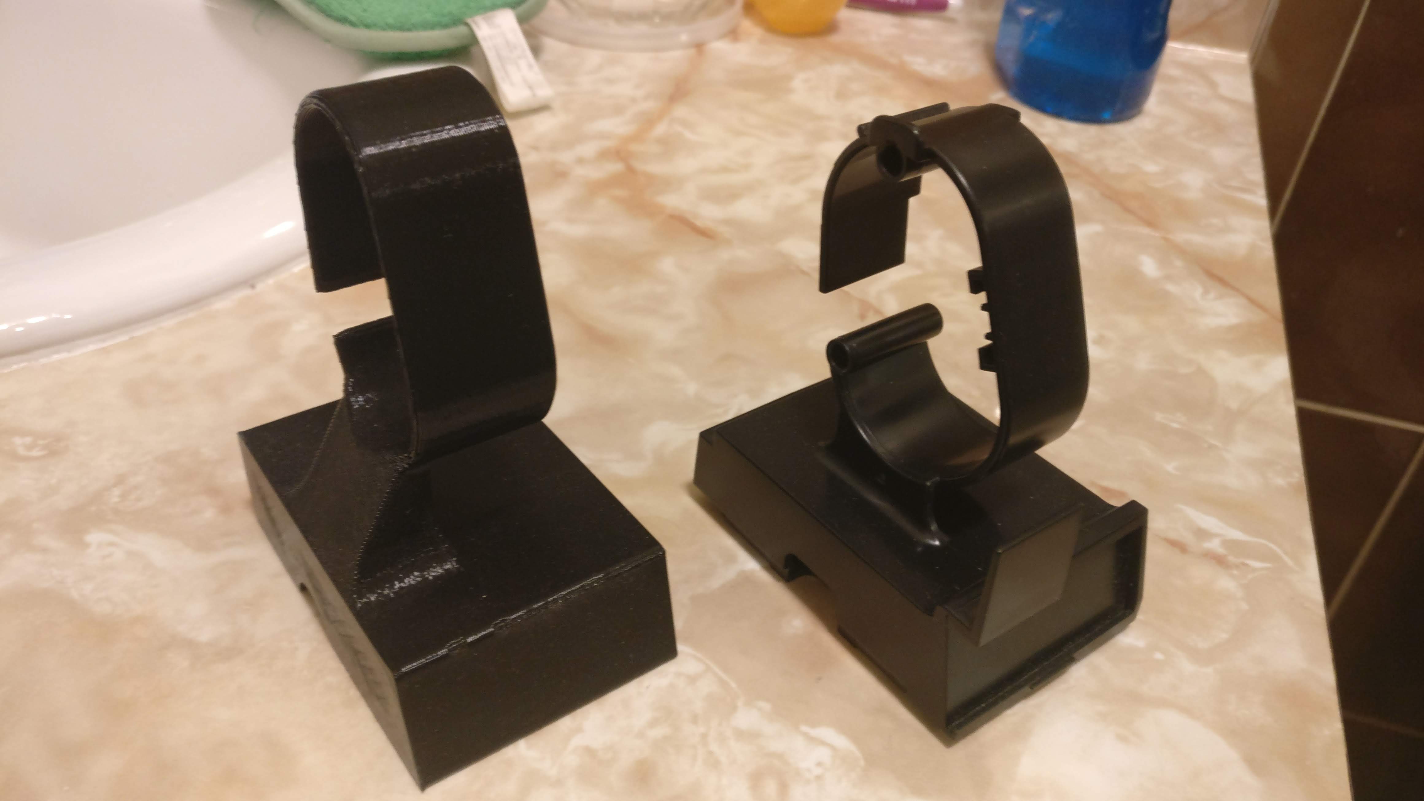 STL file Casio Style Watch Holder Stand for Display Case・3D print ...