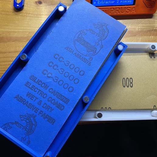 Download free 3D printing templates Sandpaper Holder ・ Cults