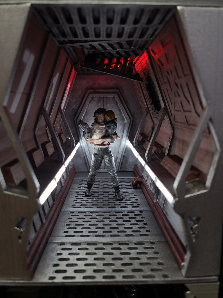 Free STL file Aliens Book Nook diorama 📚・Model to download and 3D print ...