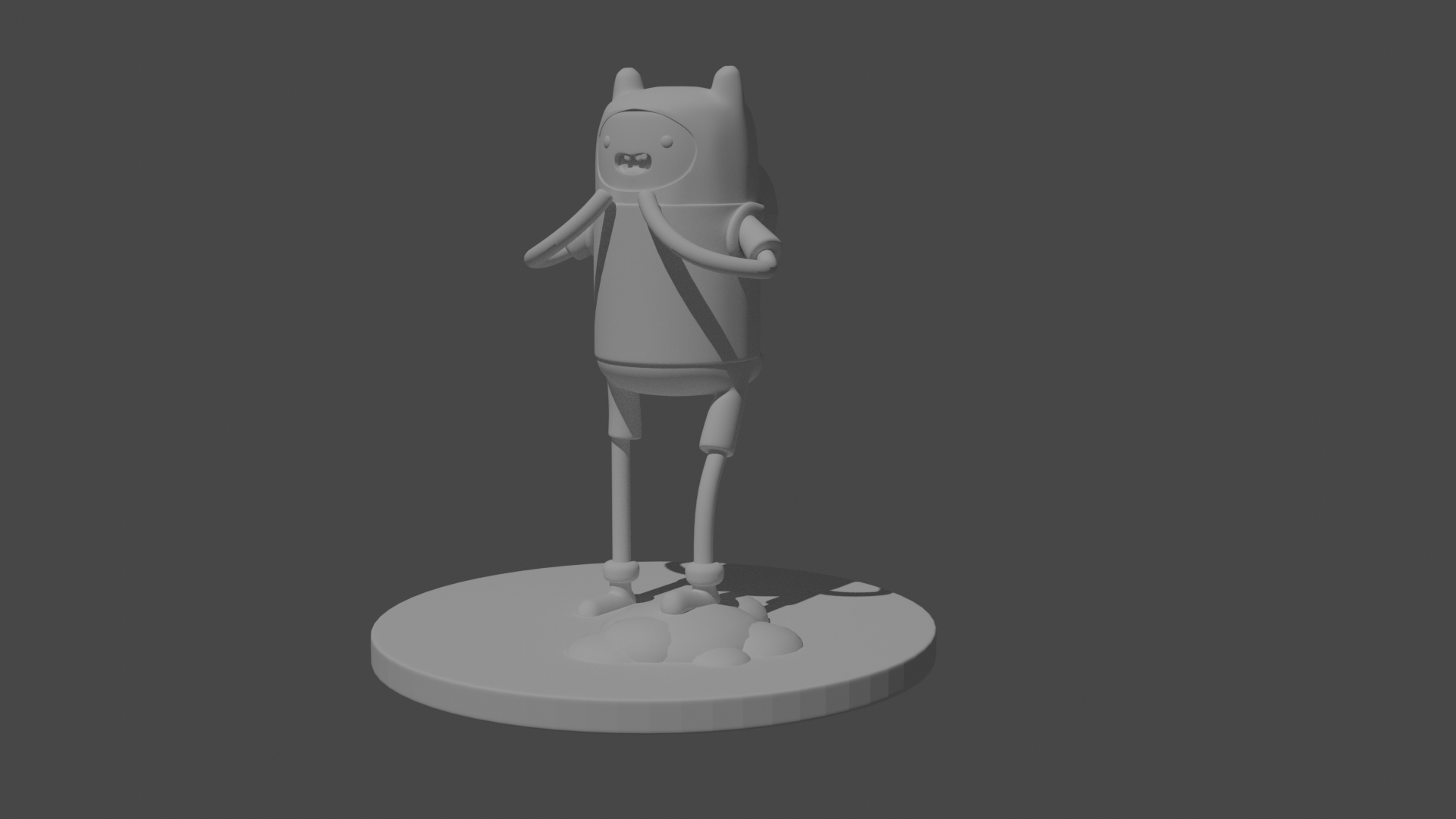 3D file finn the human・3D printing idea to download・Cults