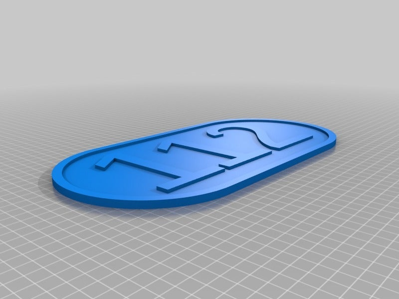 Free STL file number house・3D printing idea to download・Cults