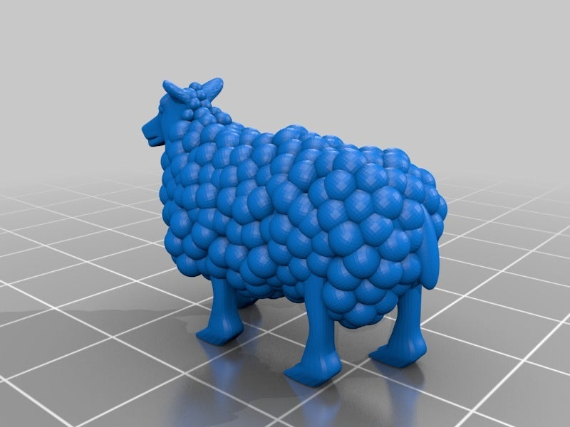 Free STL file Riding Sheep for Tabletop Gaming・3D printer model to ...