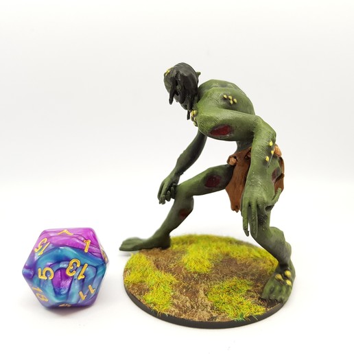Download free 3D printing models Rot Troll/Undead Troll for 28mm ...
