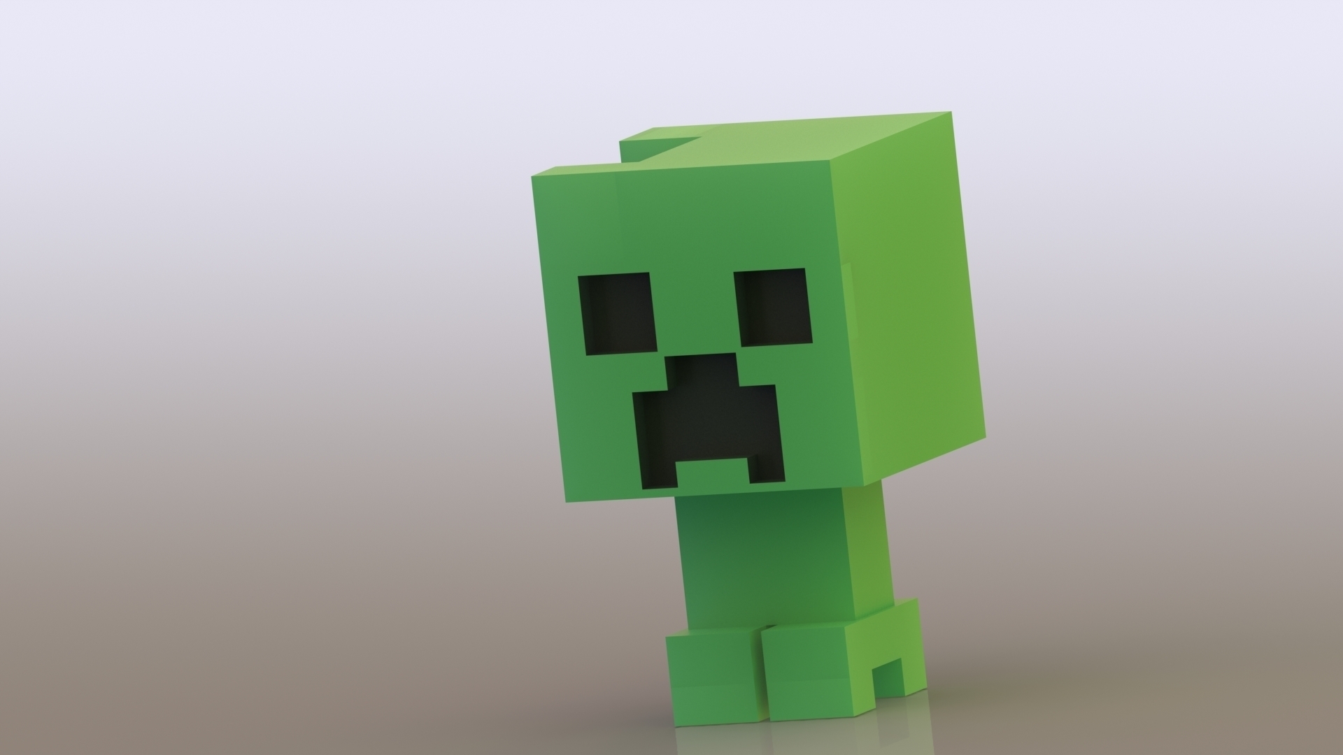 STL file Minecraft - Key Chain・3D print design to download・Cults
