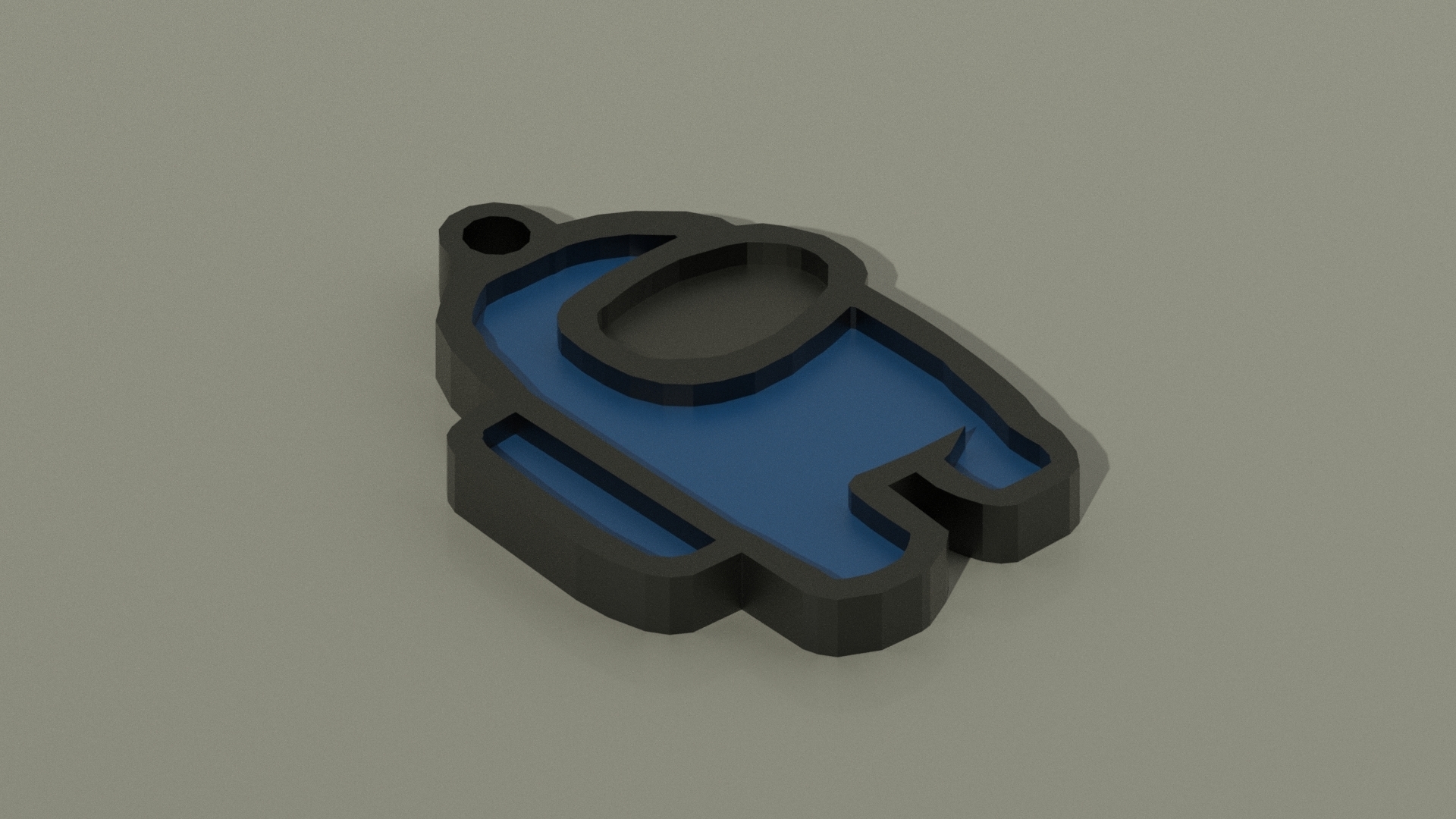 STL file Among us keychain 🗝️・3D printing design to download・Cults