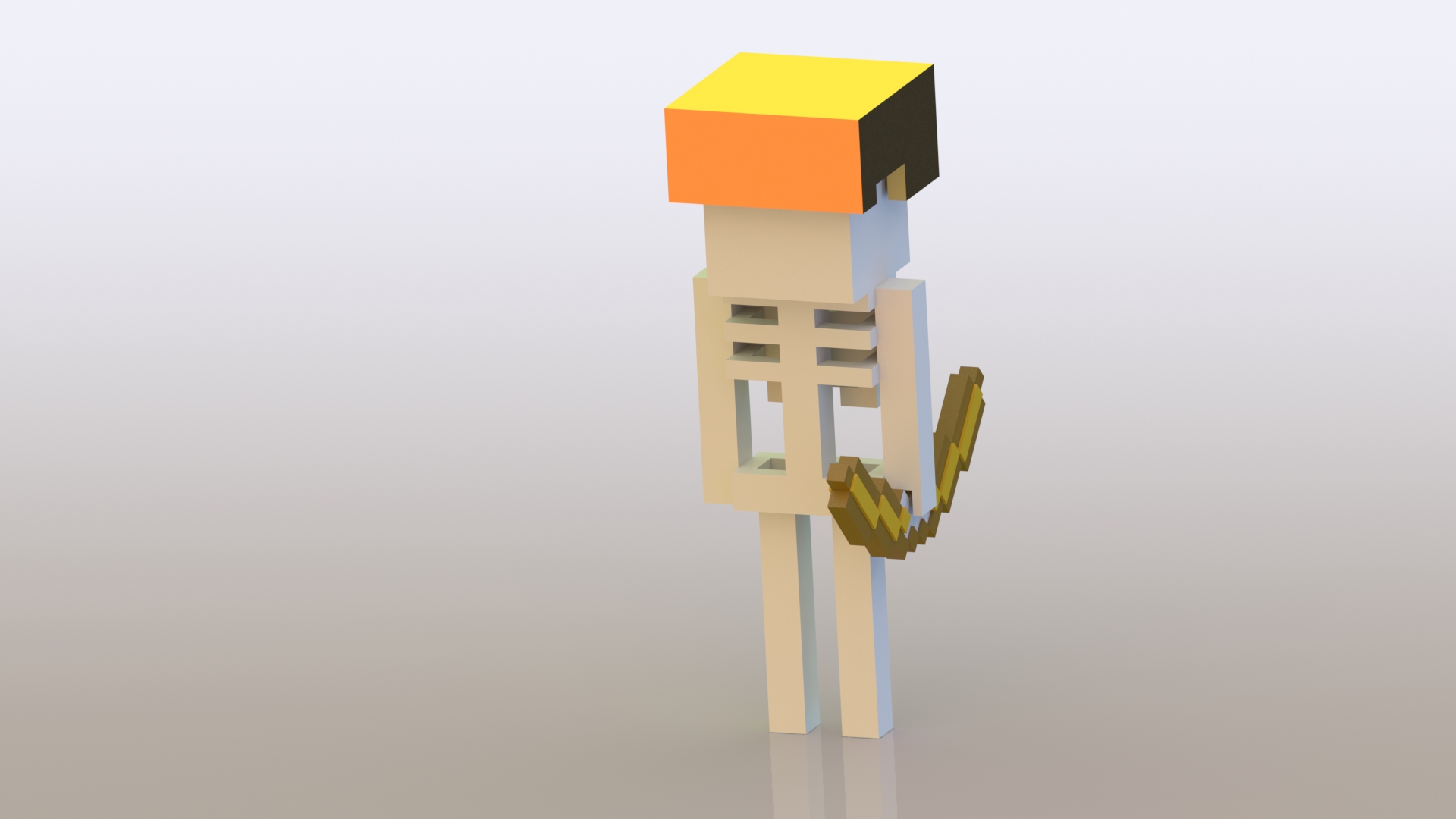 Archivo STL Skeleton Minecraft・Objeto imprimible en 3D para descargar・Cults