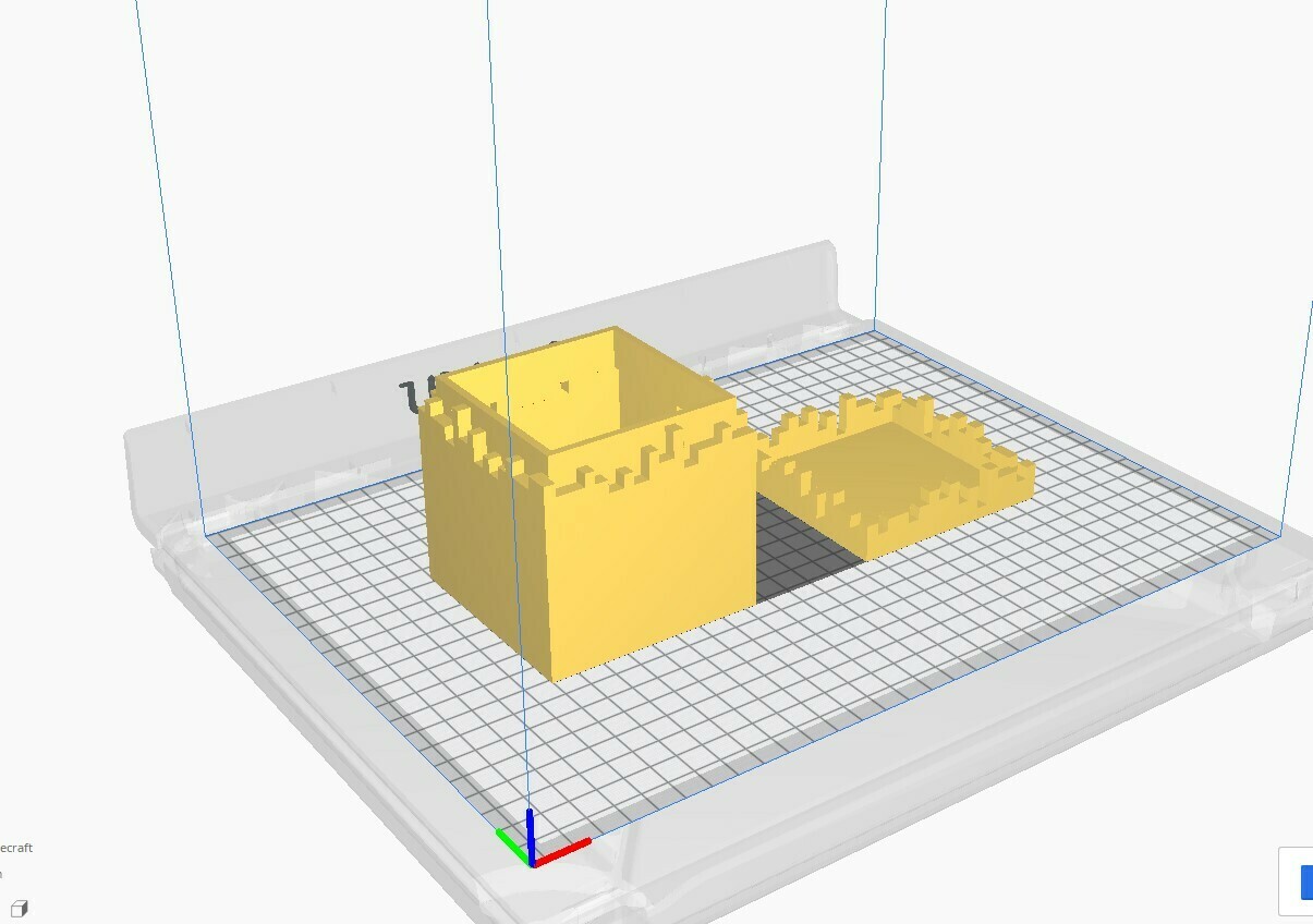 STL file Minecraft Cube - Box・3D print design to download・Cults