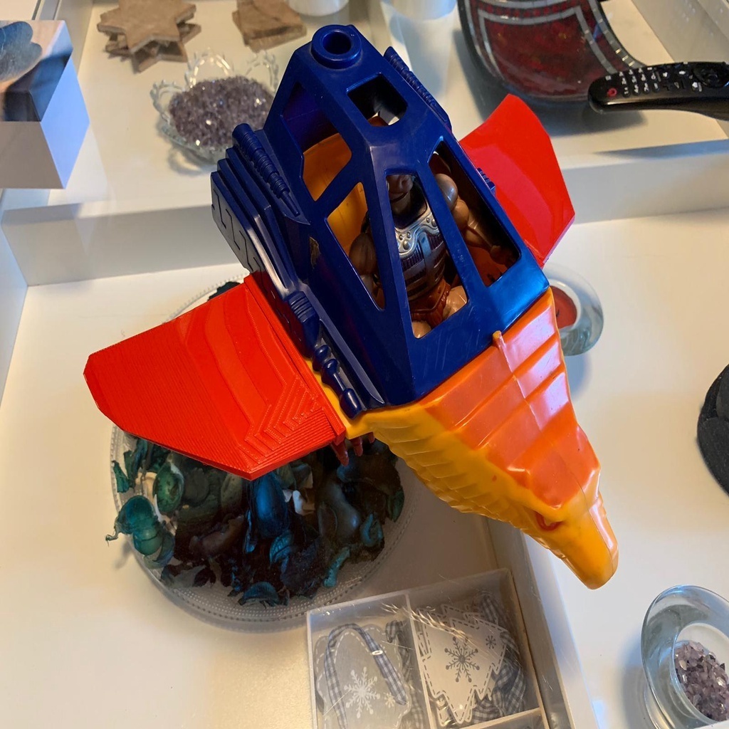 Free 3D file He-Man Eagle Ship Talon Fighter wings replica 🦅・3D print ...